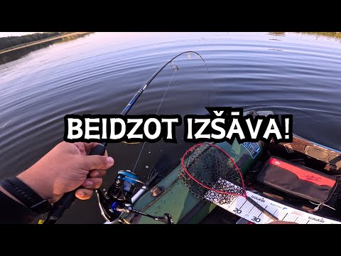 Beidzot izšāva! Līdaku cope ar spiningu! Daudz līdaku un neviens ...